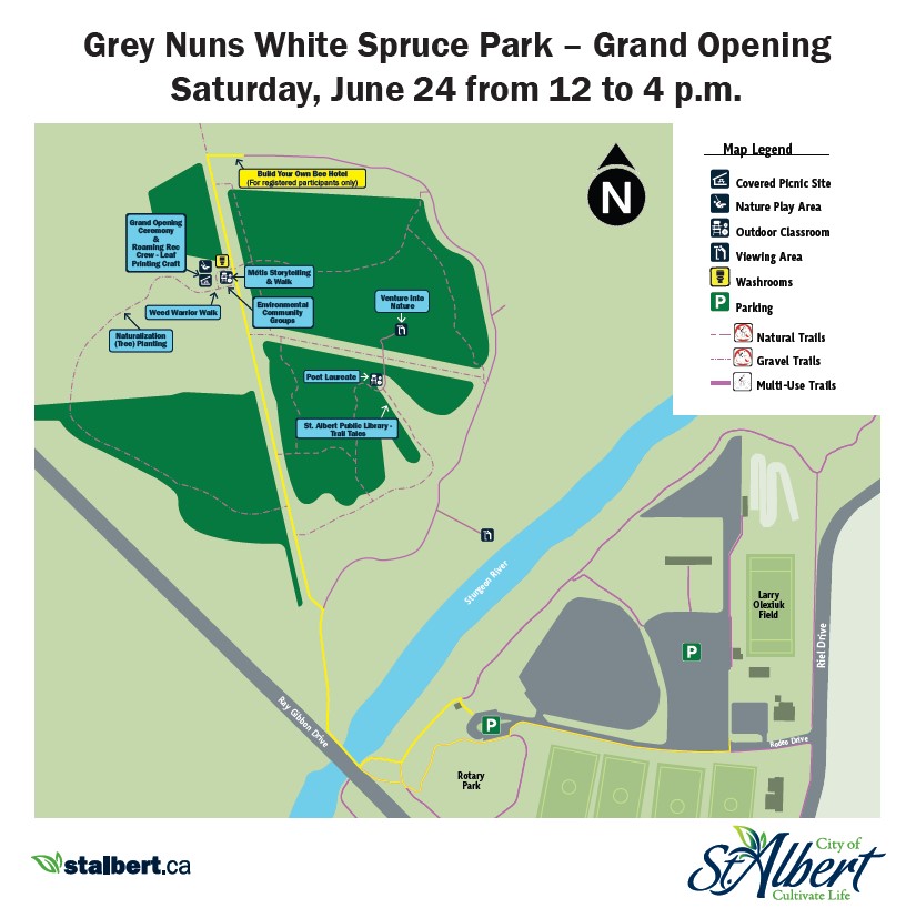 Grey Nuns White Spruce Park Grand Opening / City of St. Albert